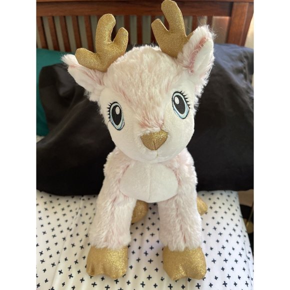 Build-A-Bear | Toys | Build A Bear Plush Pink Reindeer Stuffed Animal ...